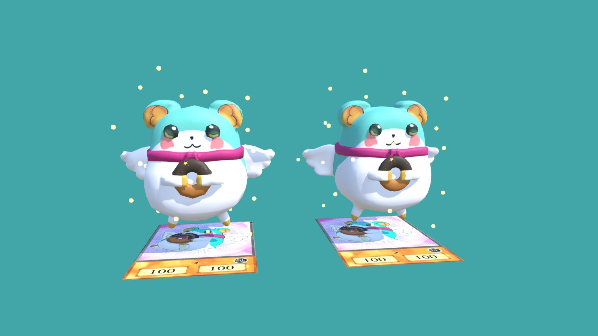 Fluffal Mouse Low Poly and higth Poly - 3D model by Adrian.Alexis ...