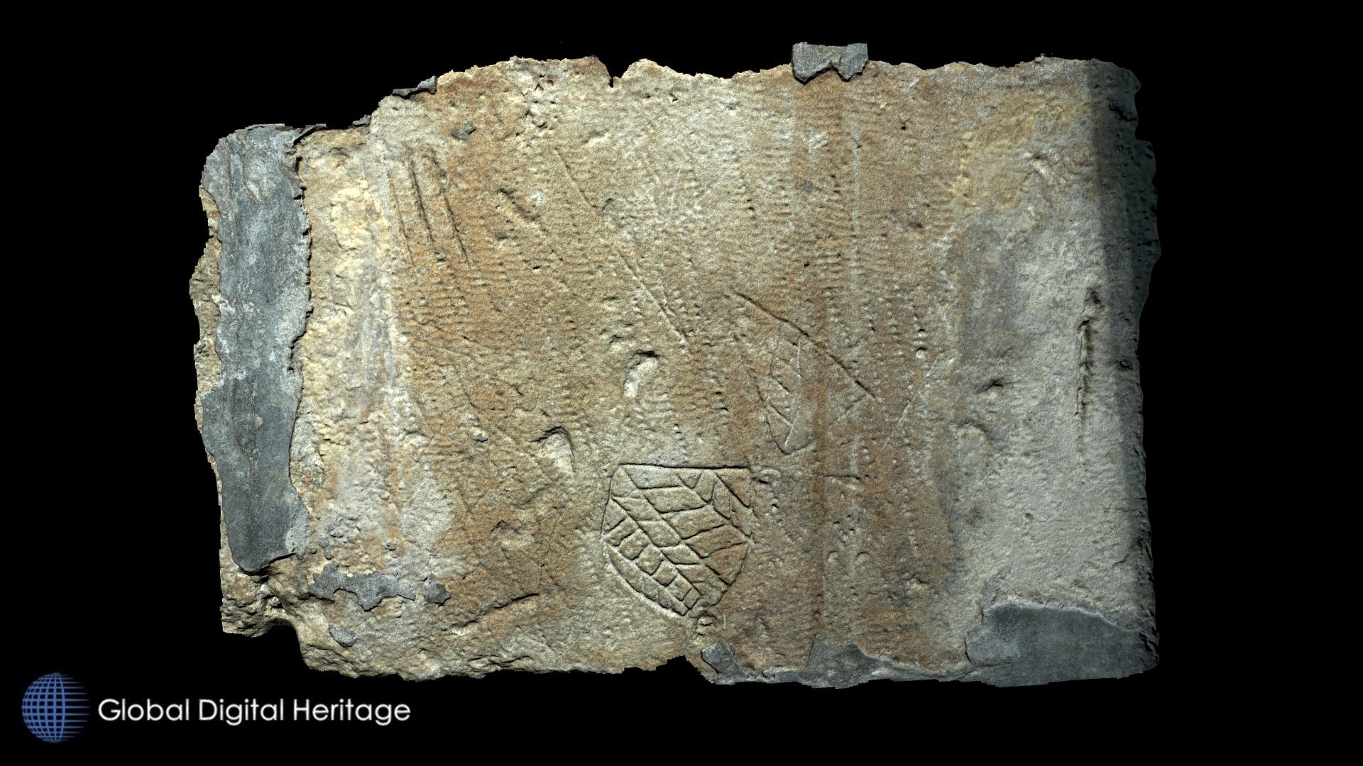 15th-18th C Graffiti, Chateau de la Roche-Guyon - Download Free 3D ...