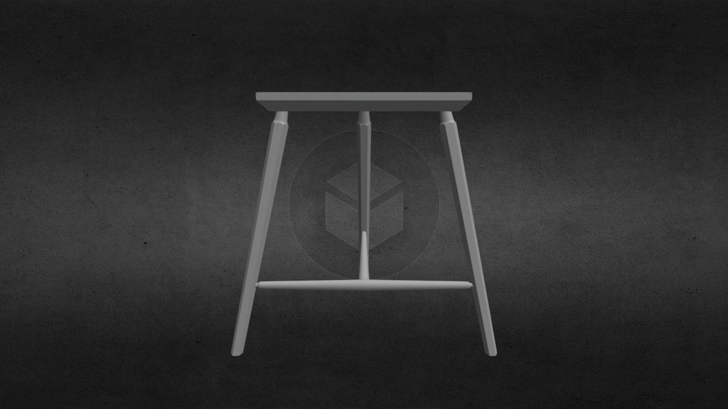 Staked High Stool - Download Free 3D model by joshelicook [6bcf072 ...