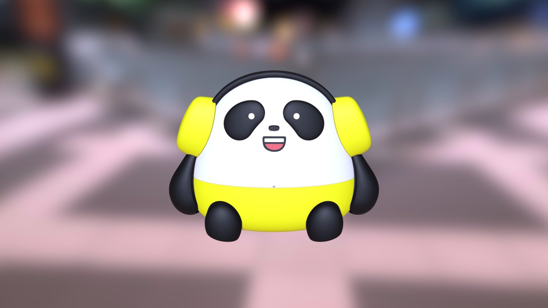 Panda007 - 3D model by qbsjsw [6bcf694] - Sketchfab