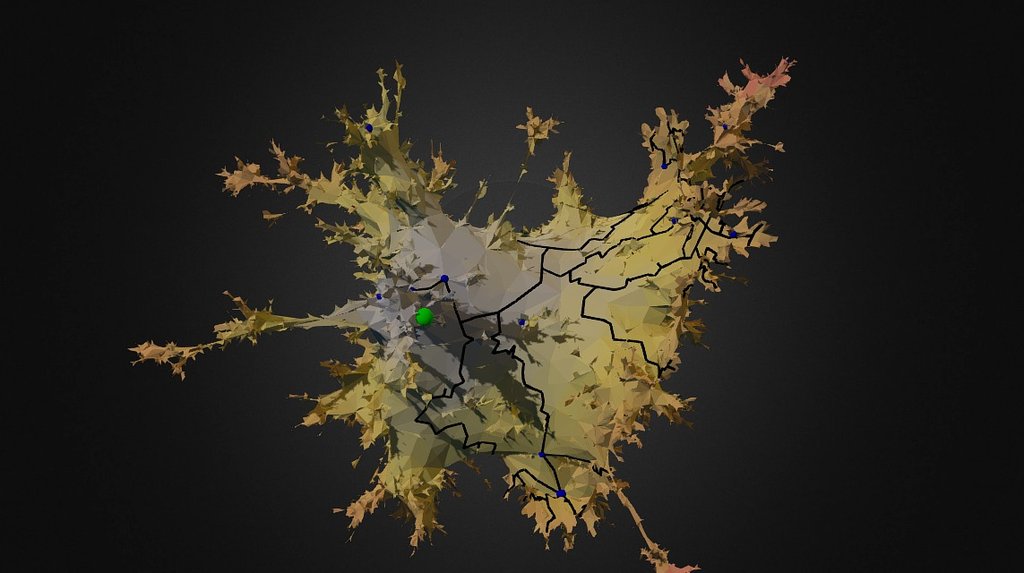 Geodesic ball in dual IBPM - 3D model by Timothy Budd (@tgbudd ...