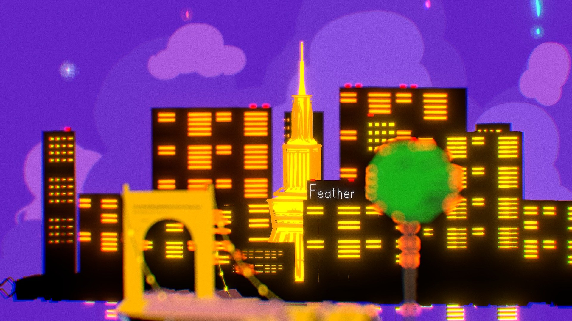 Night city - Lite version - Download Free 3D model by WON (@won1 ...