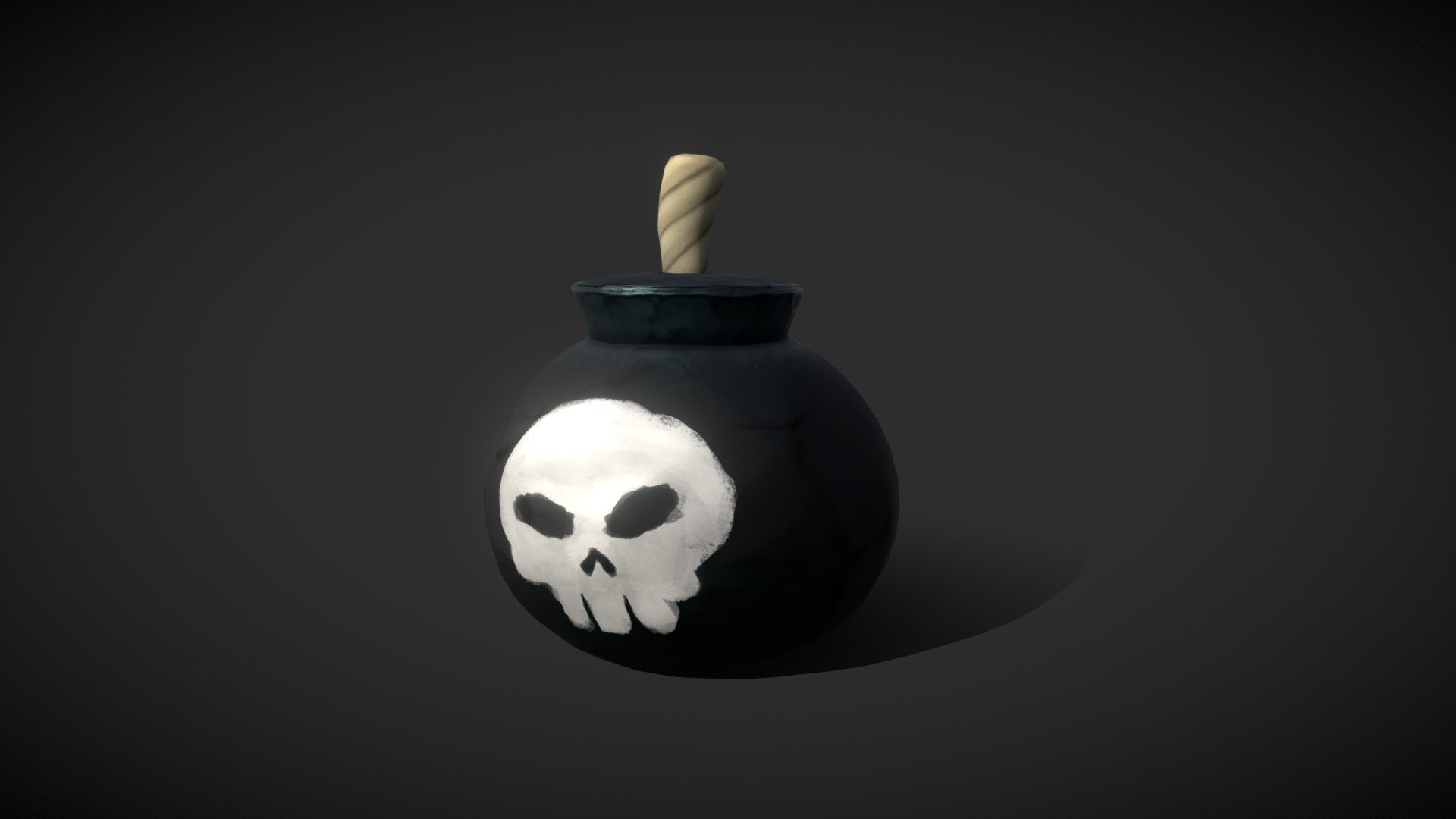 Stylized Bomb - 3D model by Jordi Kruk (@JordiKruk) [6bd0905] - Sketchfab