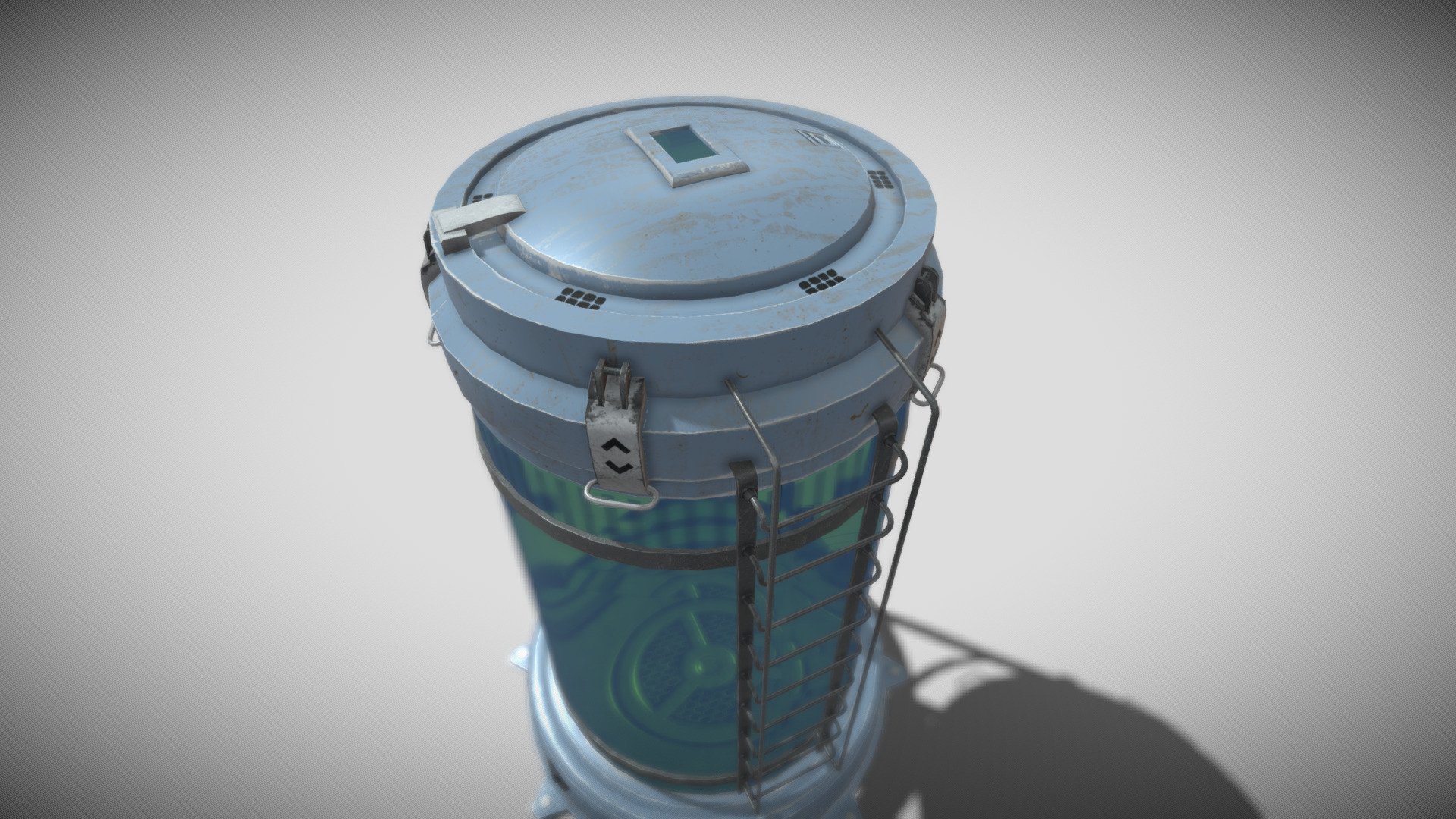 Sci-fi Container - Download Free 3D model by monkeypunk.studio [6bd315c ...