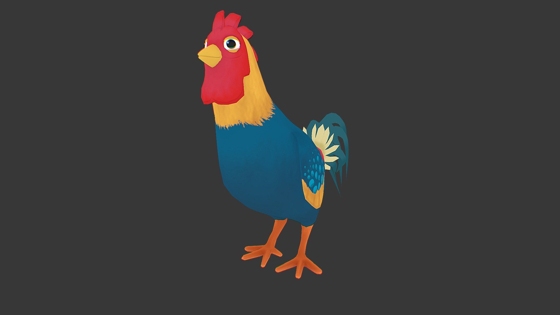 Chicken lowpoly - Download Free 3D model by 1user [6bd3c2c] - Sketchfab