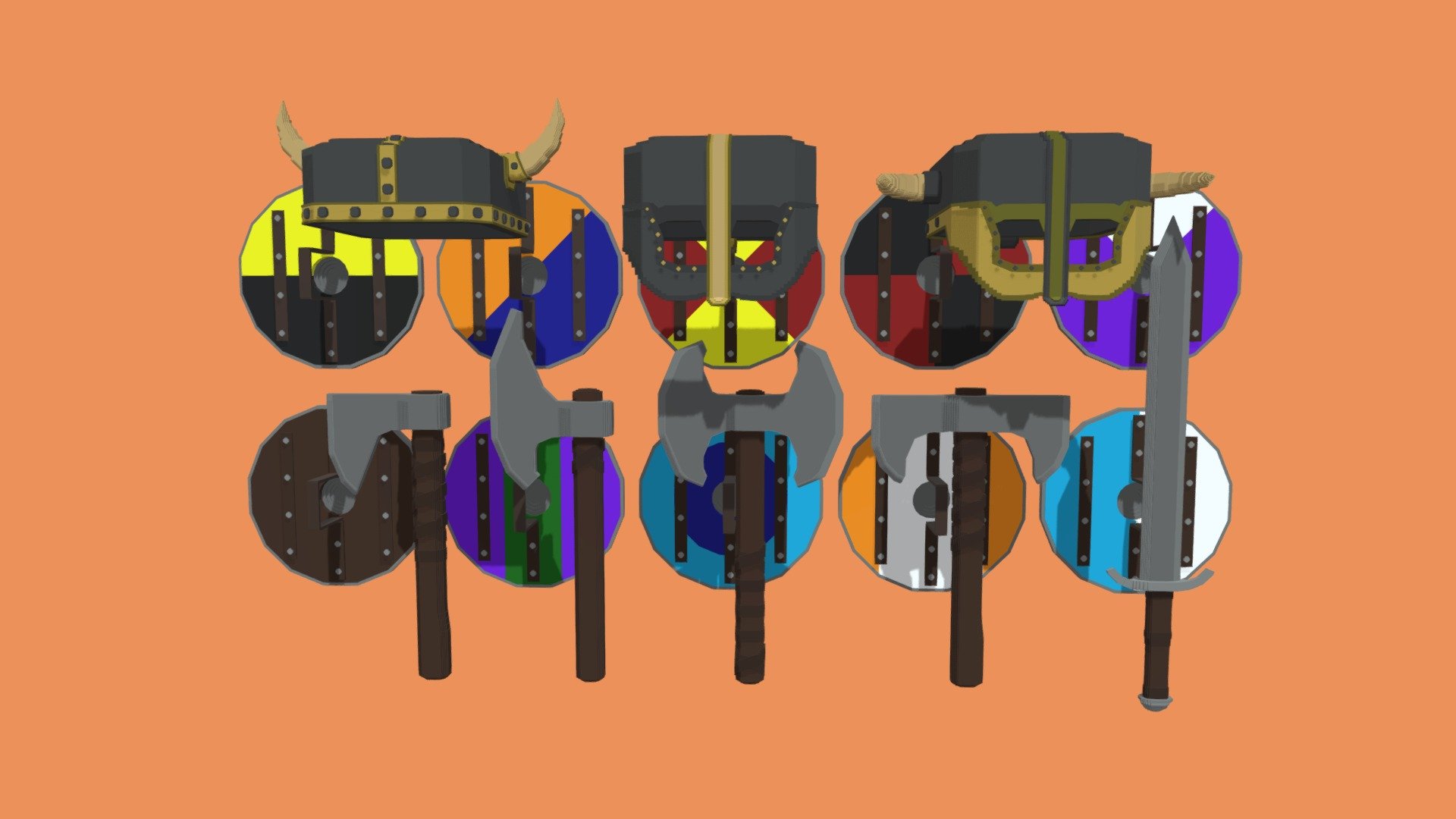 Vikings' pack - 3D model by Dunkan_404 [6bd4f7a] - Sketchfab