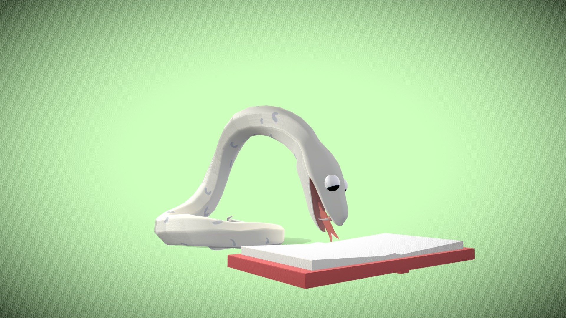 Snowy - 3D model by Serpent Showdown (@serpent-showdown) [6bd50e8 ...
