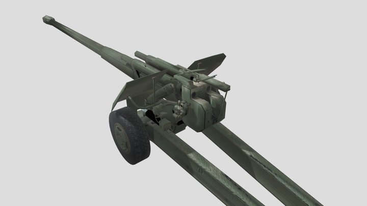 Howitzer 3D models - Sketchfab