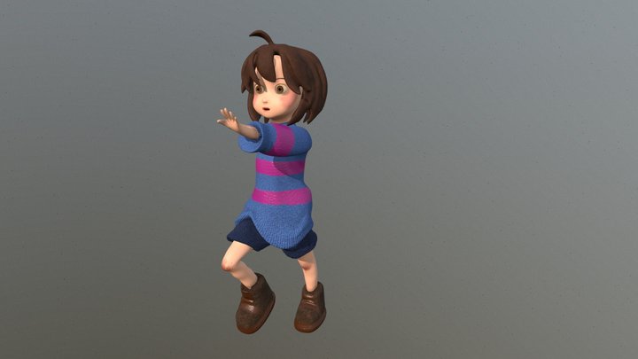Frisk 3D models - Sketchfab