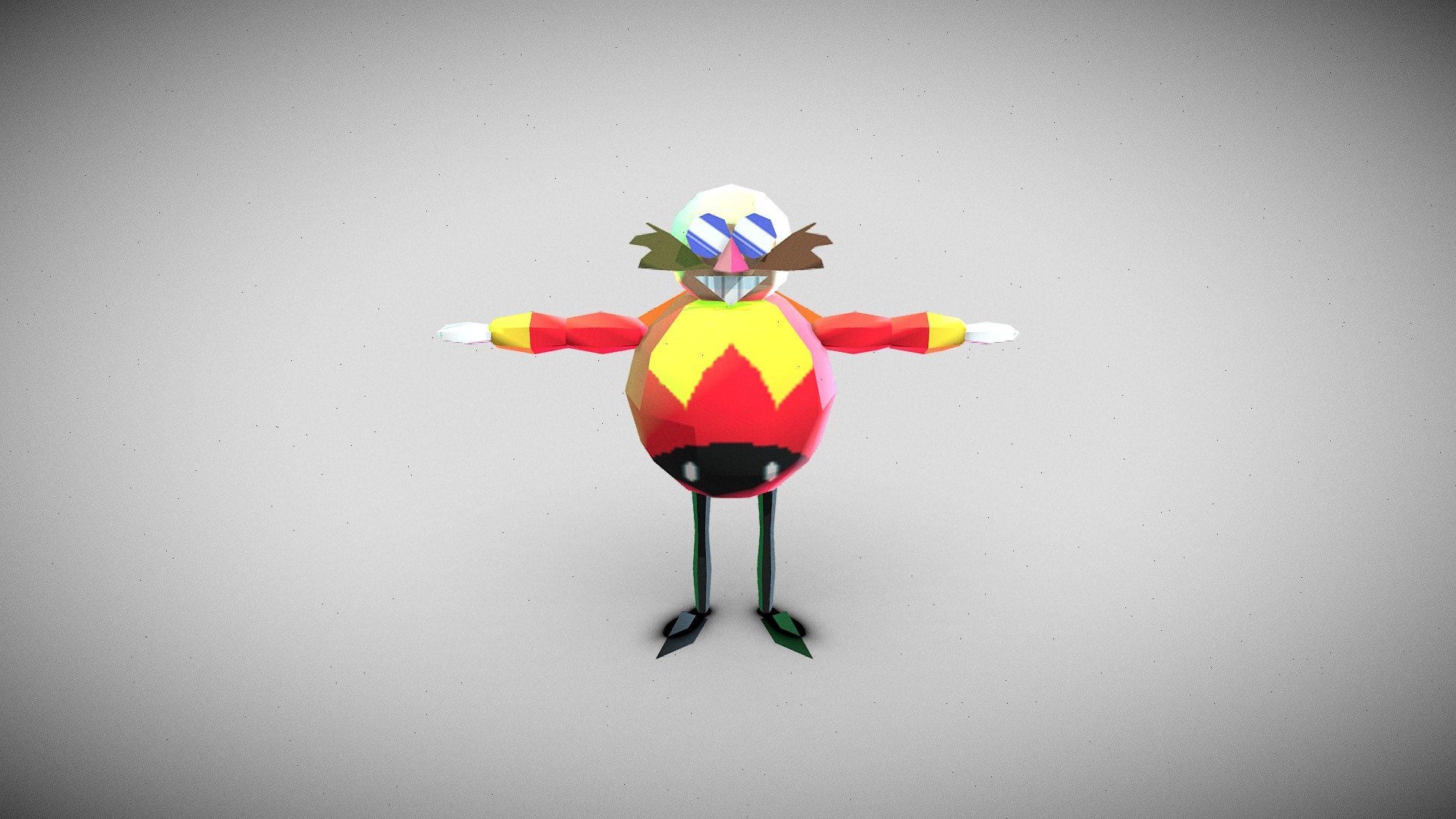 Classic Eggman - Download Free 3D model by SomicCooled [6bd74b2 ...