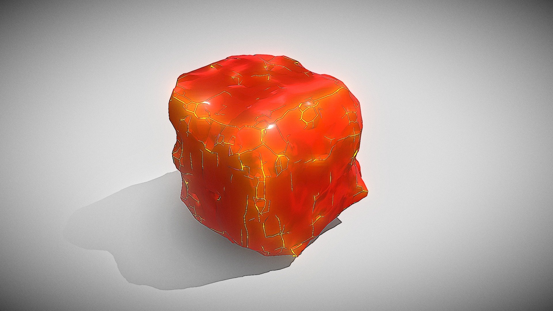Lava Cube - Download Free 3D model by tamminen [6bd7c2d] - Sketchfab