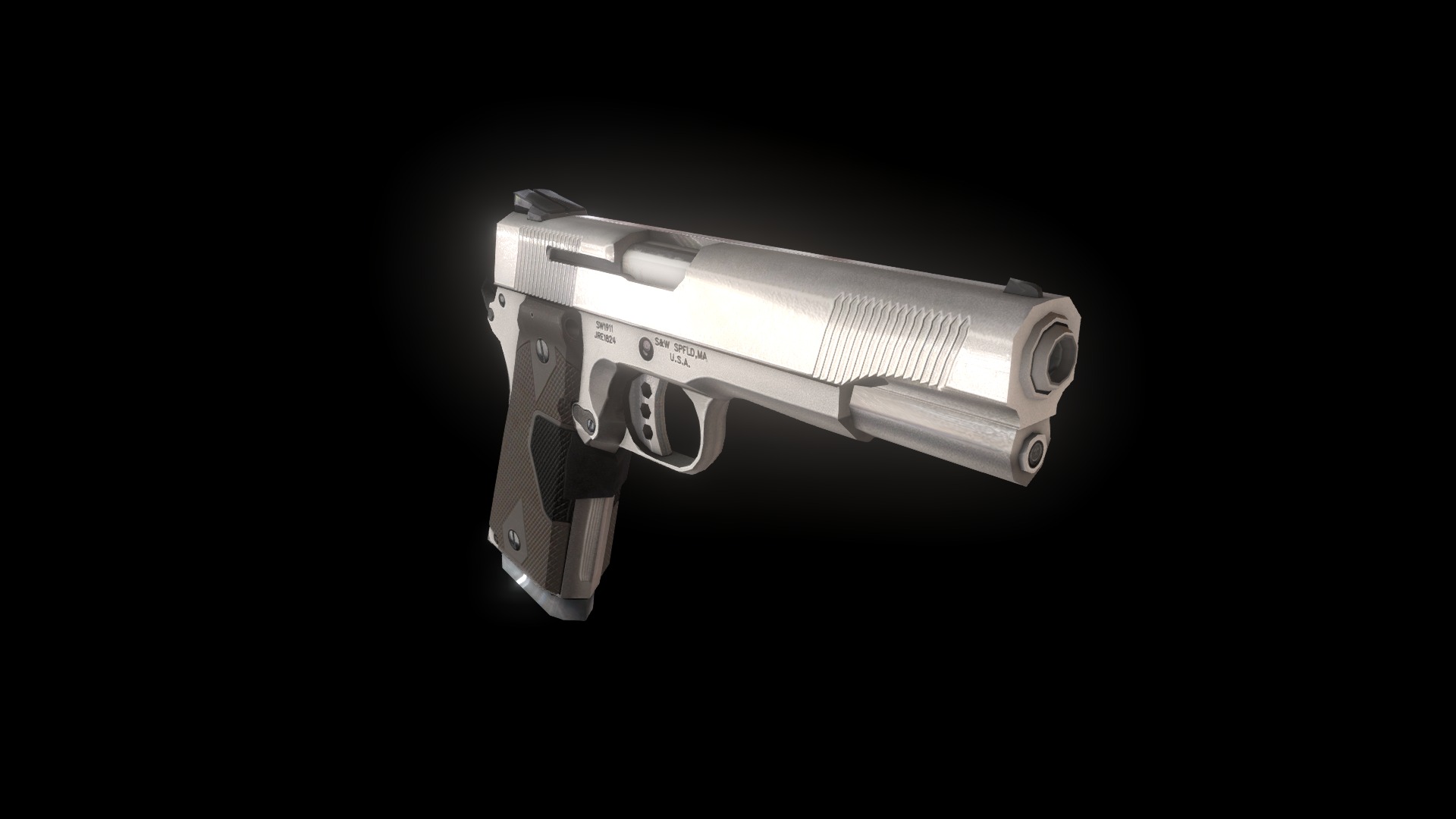 Handgun - 3D model by matanoron [6bd8270] - Sketchfab