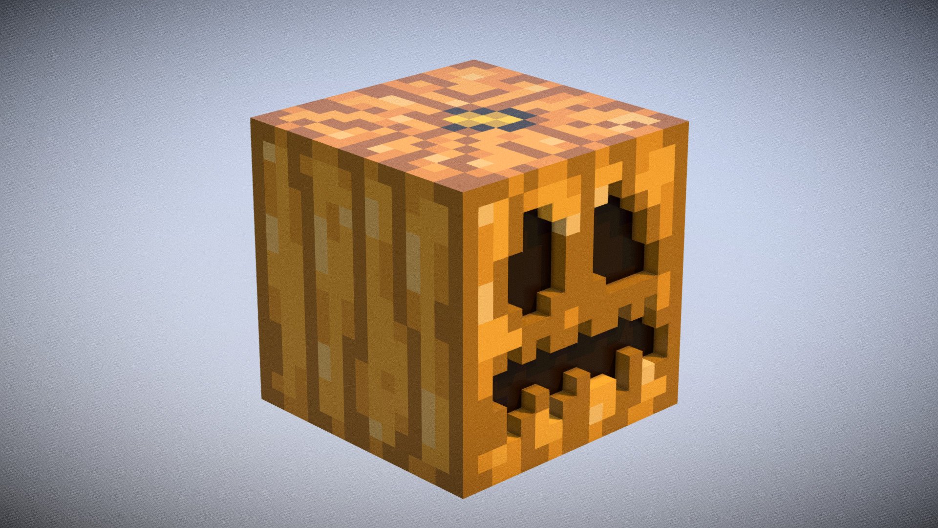Pumkin Minecraft - Download Free 3D model by JDanielhes (@JDanielHE ...