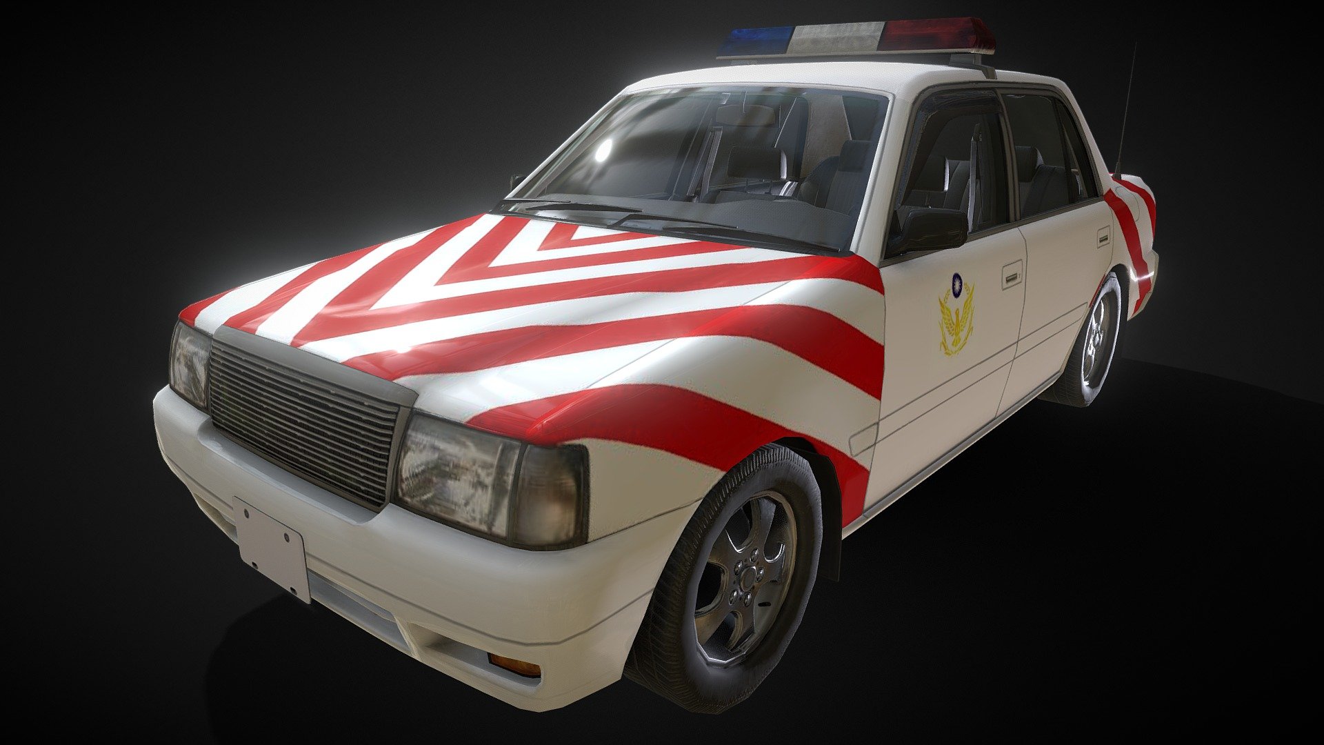TW Police Car 002 - Buy Royalty Free 3D model by animod [6bd8b50 ...