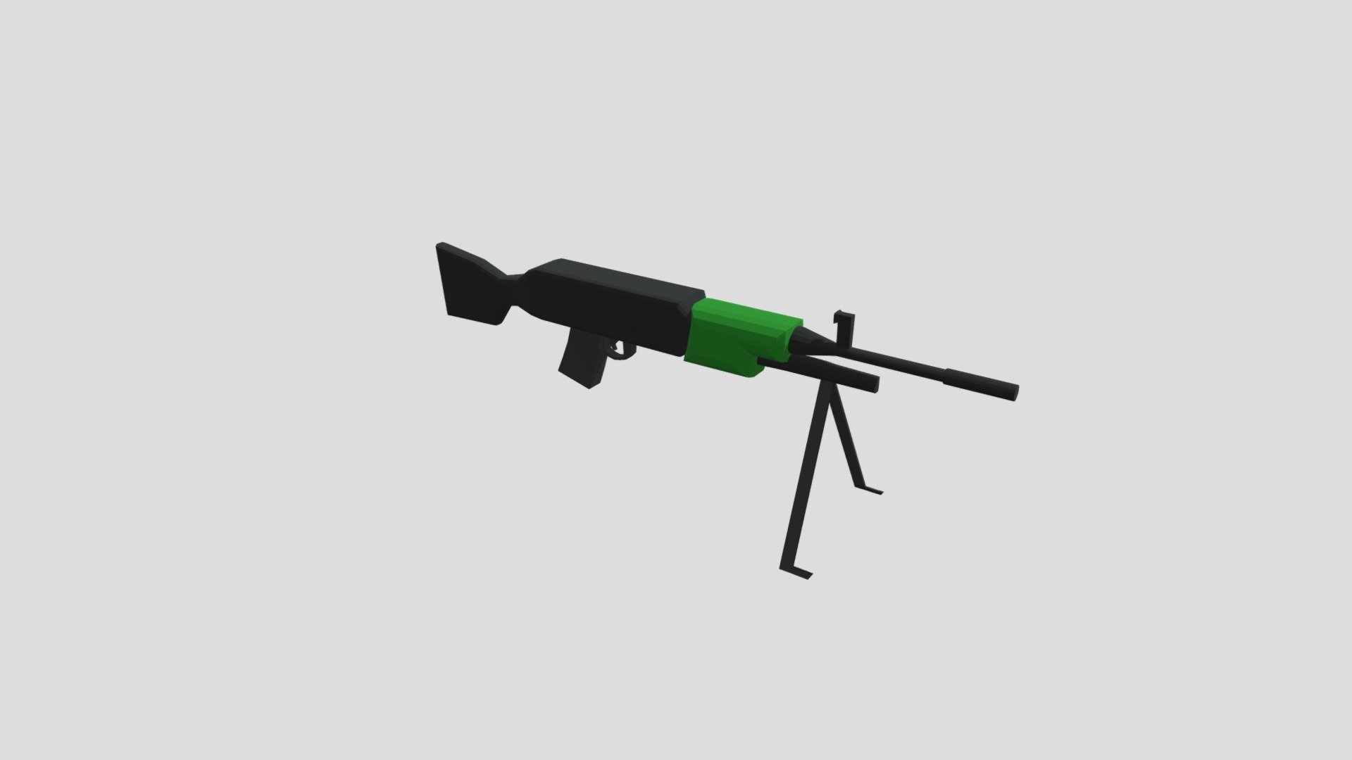 Lowpoly Machine Gun M249Saw - 3D model by kashyapstudiosx [6bd9a8f ...