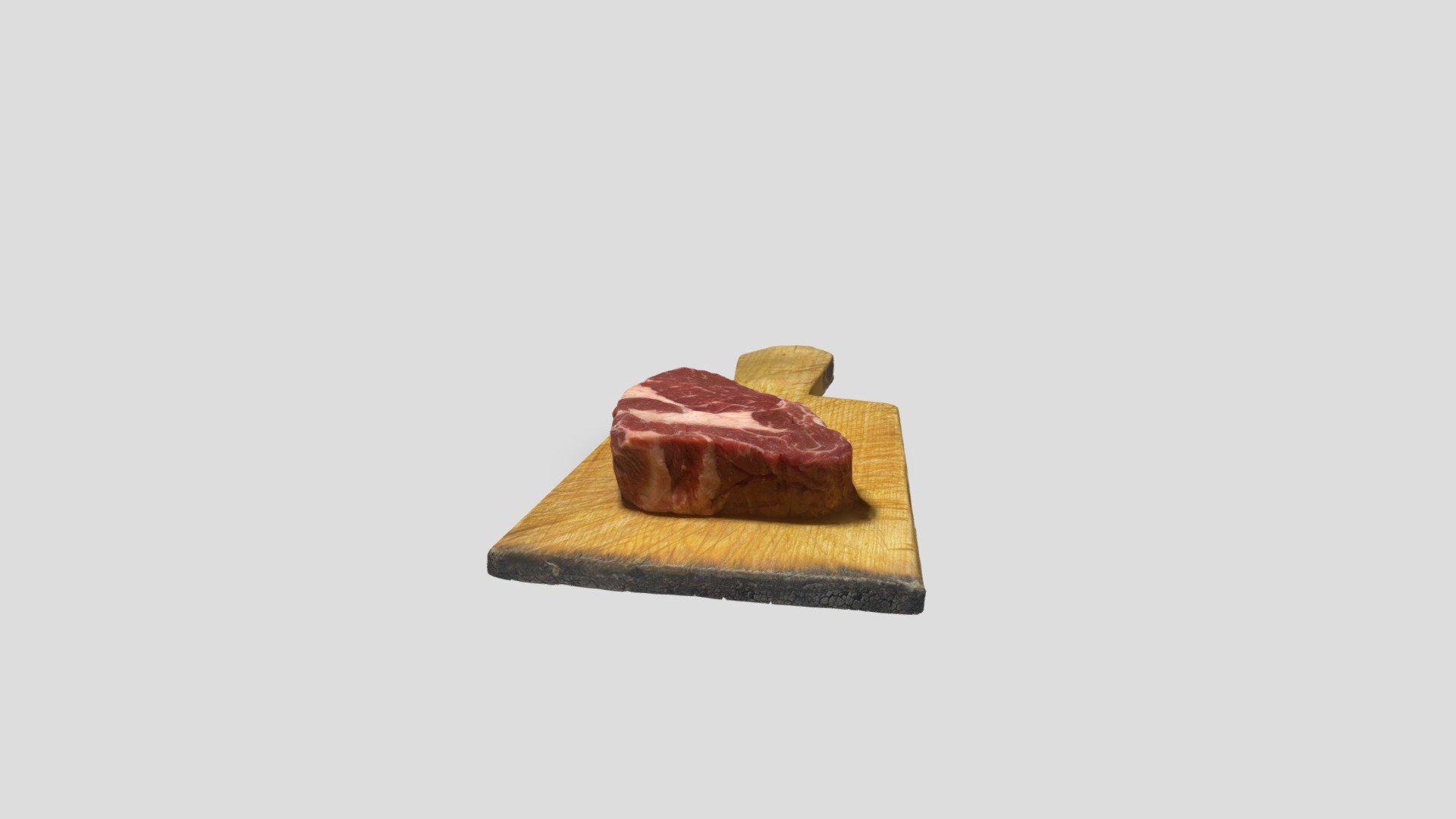 Rib-eye steak - 3D model by Barni13313 [6bda08c] - Sketchfab