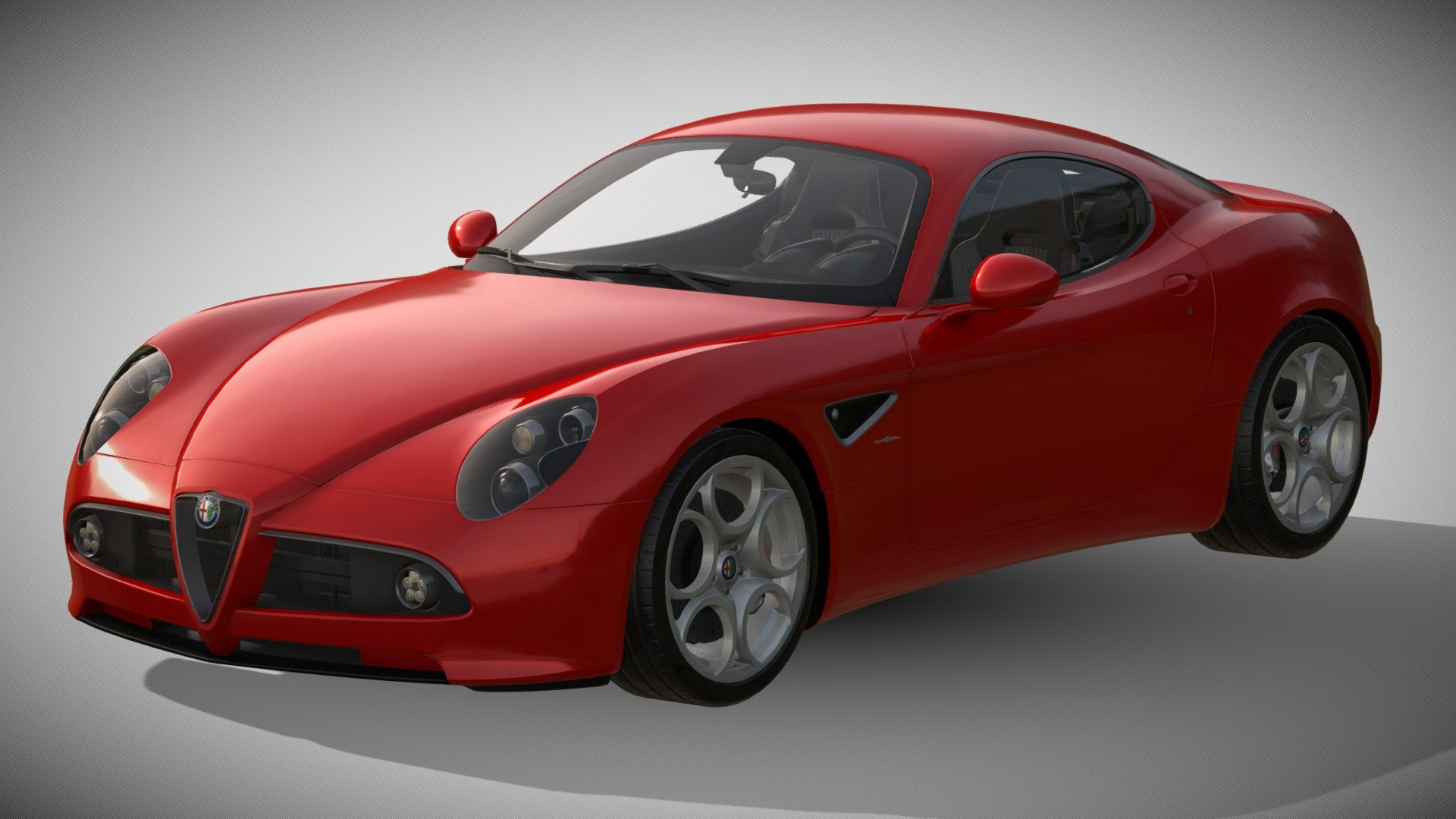 2007 Alfa Romeo 8c Competizione - Download Free 3D model by Ddiaz ...