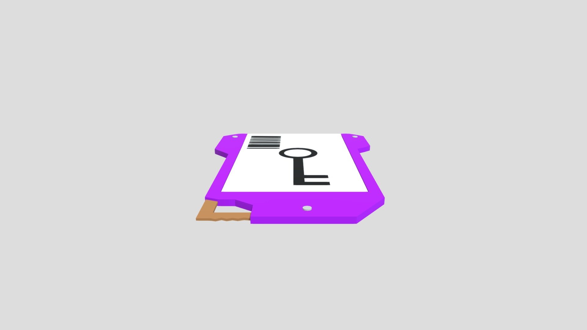 Keycards - 3D model by Miranda. [6bda6dc] - Sketchfab