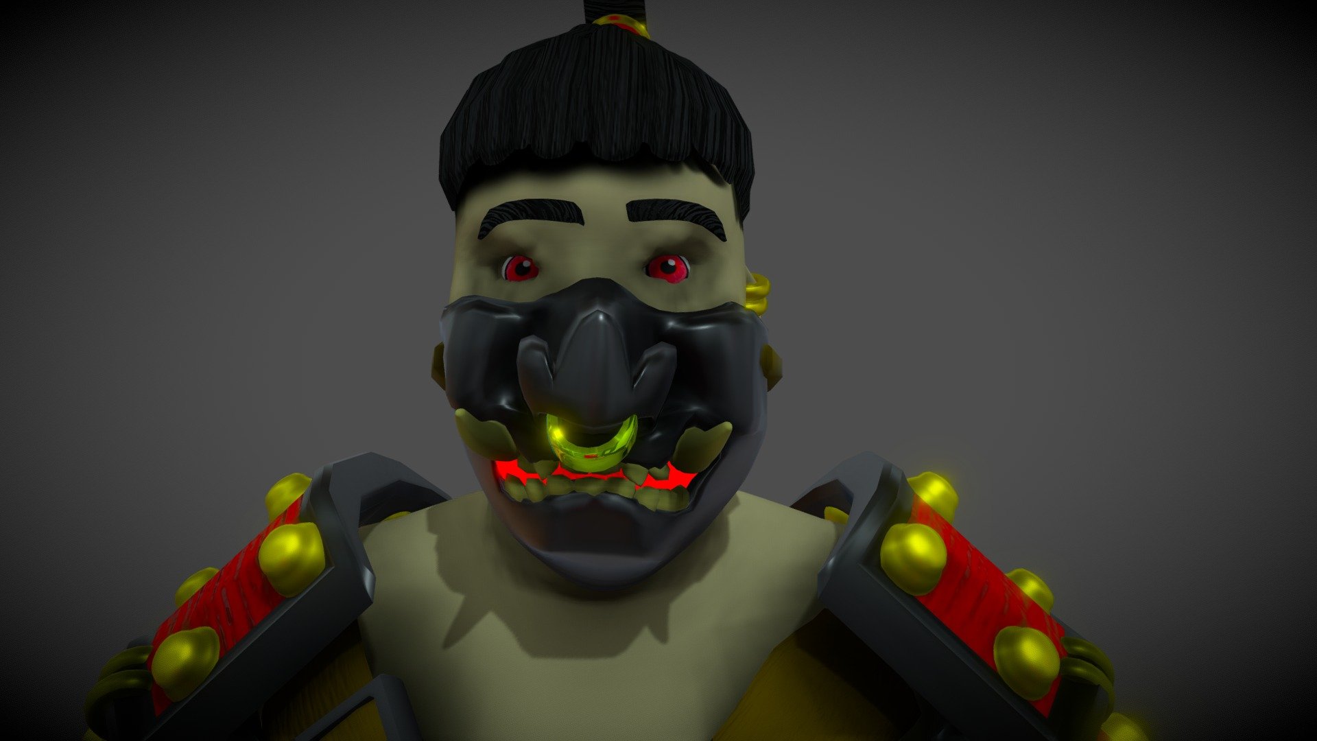 Fat Samurai - Download Free 3D model by Coconut (@tomas.anglim.811 ...