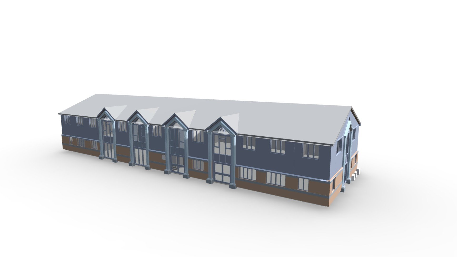 Hanborough House - 3D Building Model (P,C) - 3D model by SIAD Studio ...