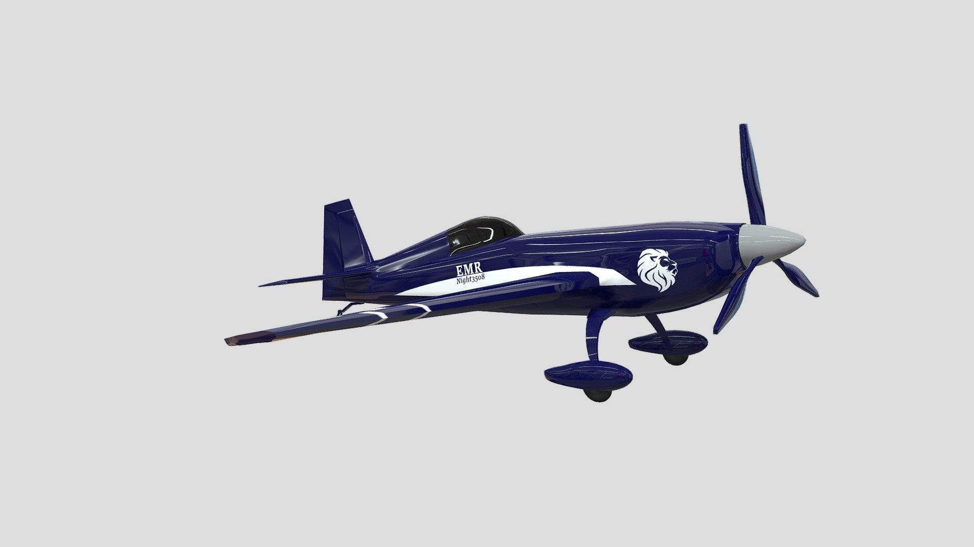 Aerobatic Airplane - Download Free 3D model by Kemal Çolak (@colakart ...