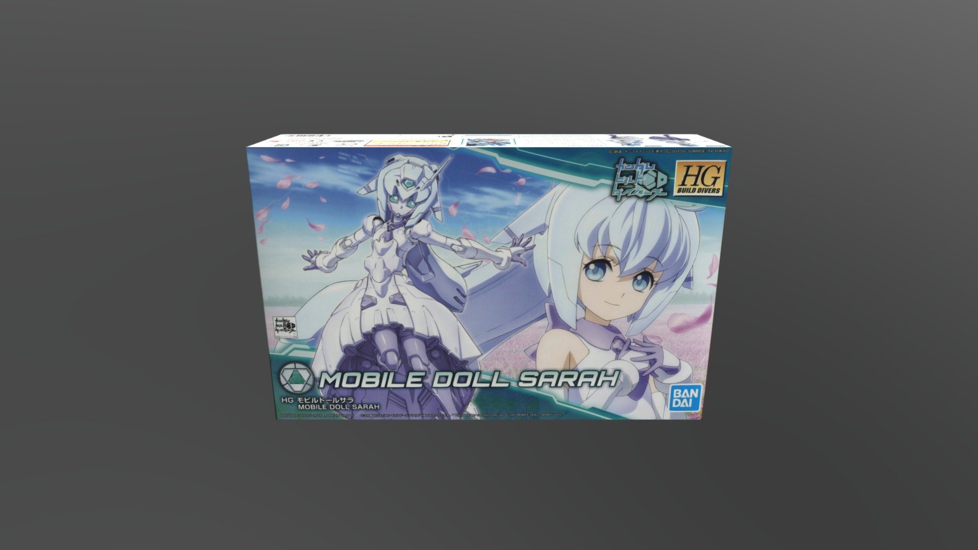 HG 1/144 GBN MOBILE DOLL SARAH BOX - 3D model by vertony.net ...