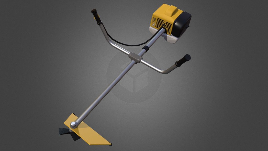Grass trimmer "Champion" - 3D model by Cordy [6bdfc10] - Sketchfab