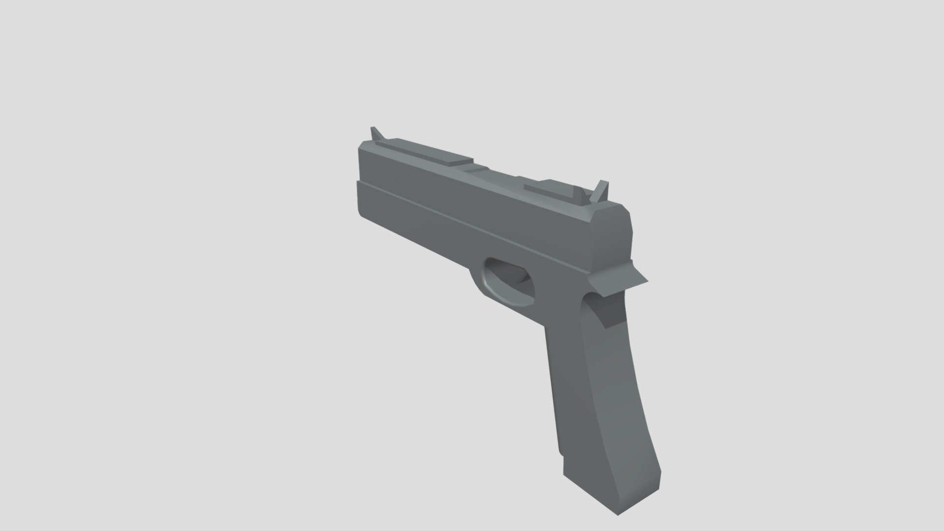Pistol 001 - Download Free 3D model by mpbox94 [6be13e0] - Sketchfab