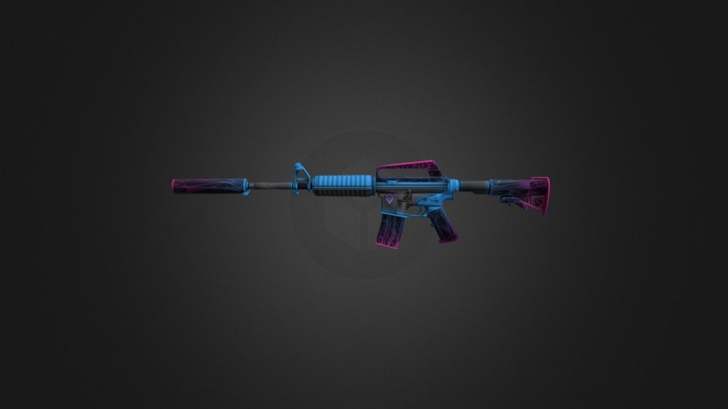 M4A1-S | Decimator - 3D model by krakencommunity [6be1d25] - Sketchfab