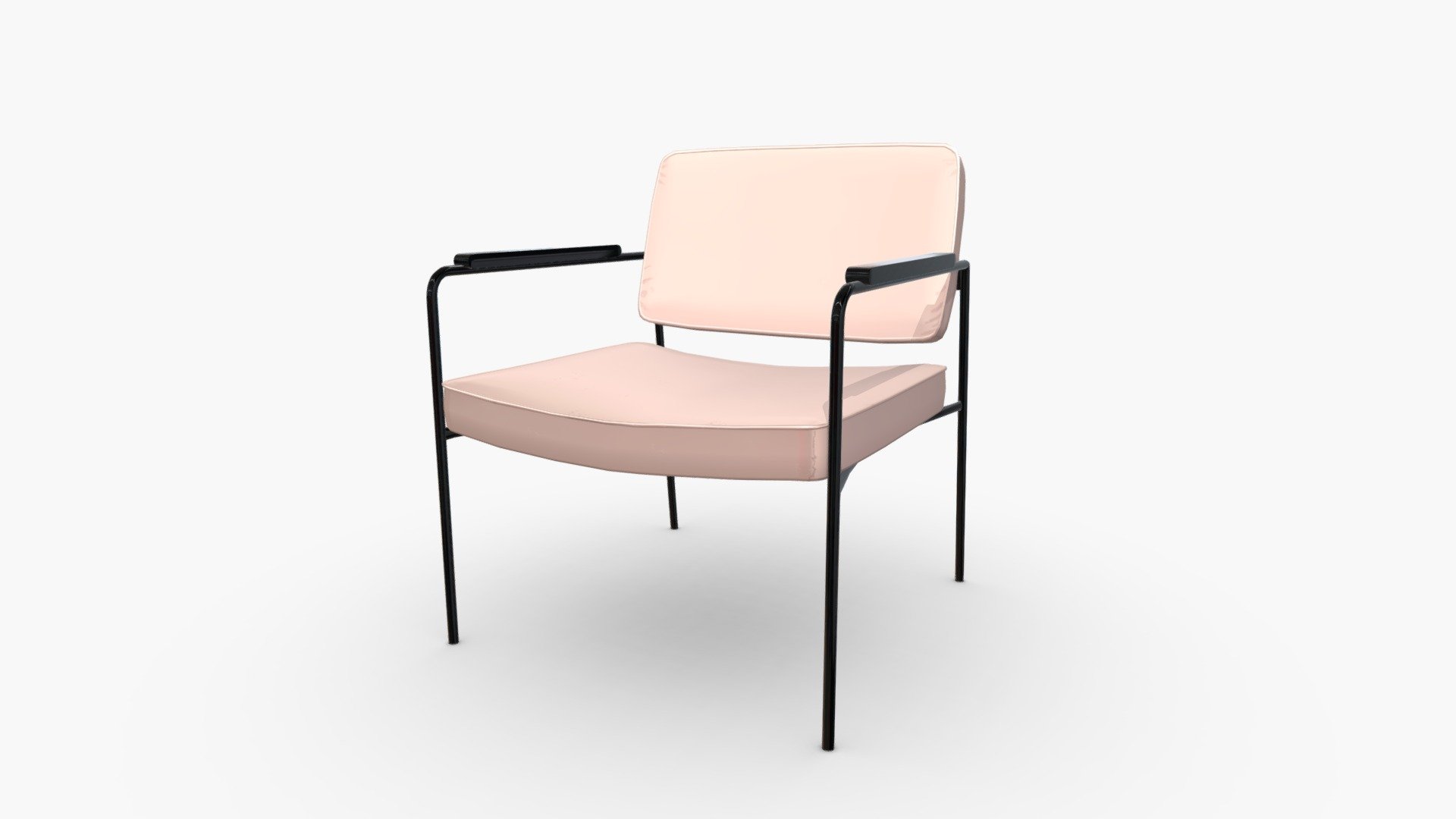 TM804. Poltrona Molly Terciopelo Rosado - 3D model by Inmersivo S.A.S ...