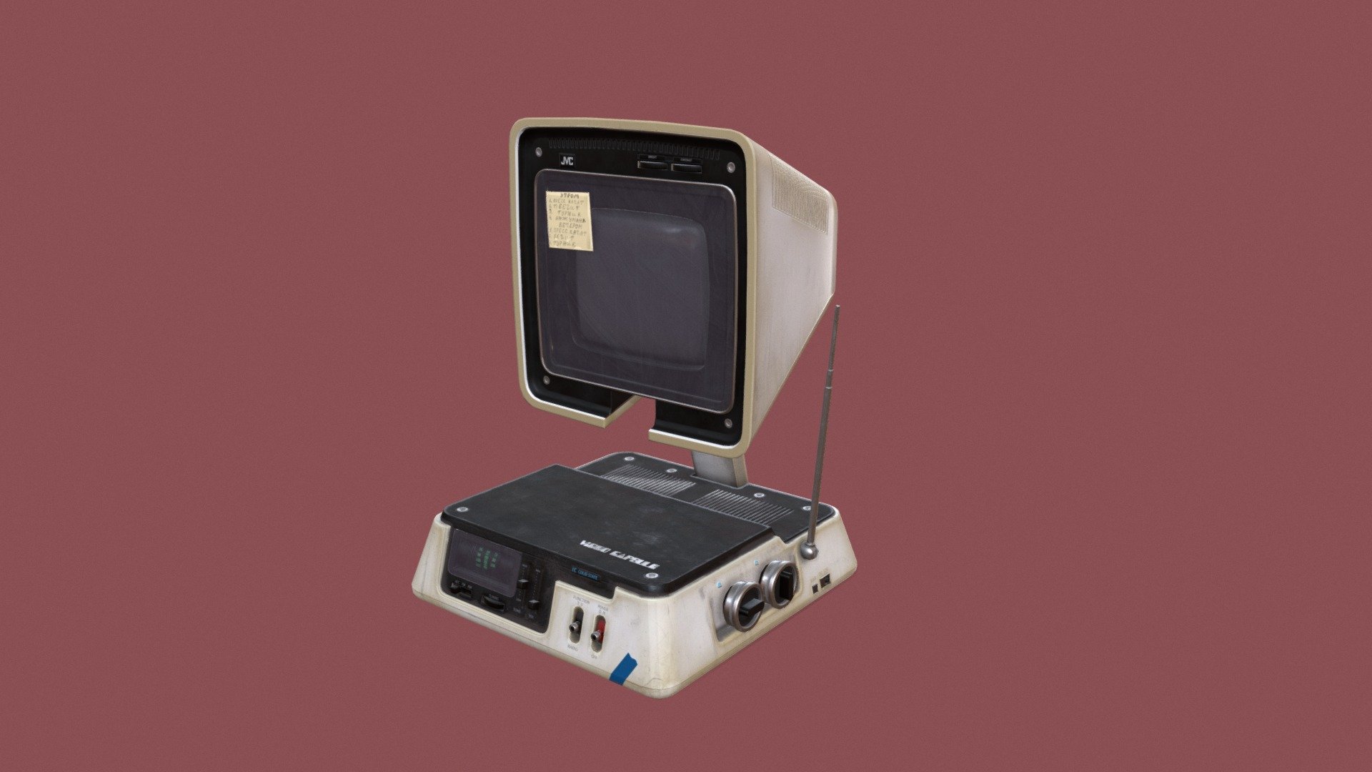 Video Capsule JVC 3100R - 3D model by hudojnik575 [6be813d] - Sketchfab