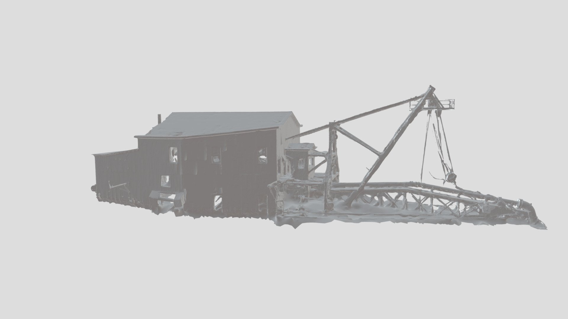 Quincy Dredge (Untextured) - Download Free 3D model by gaspikbe [6be9b45] - Sketchfab