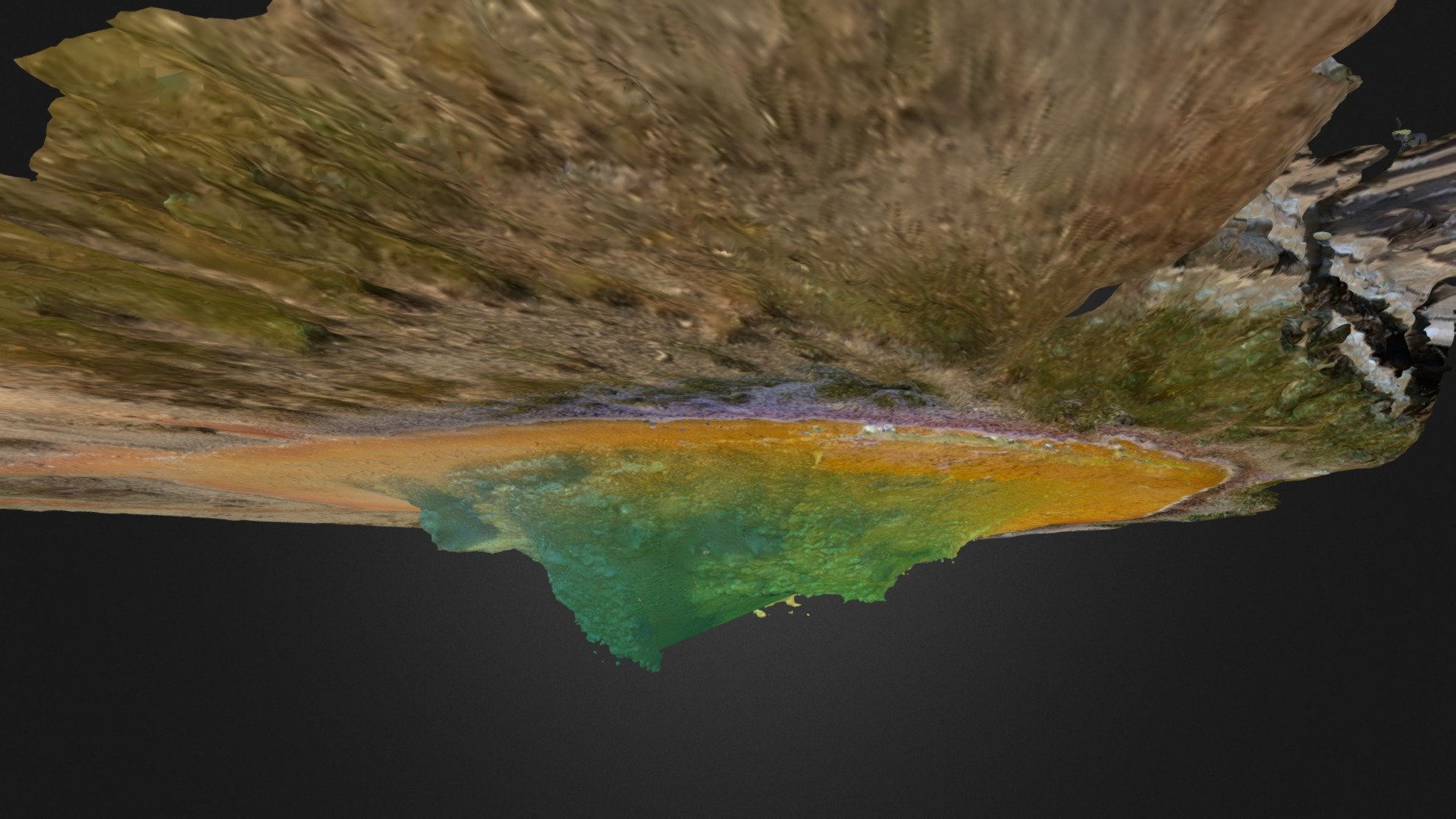 Yellowstone's Morning Glory Pool - 3D model by shapespeare [6bed5d3 ...