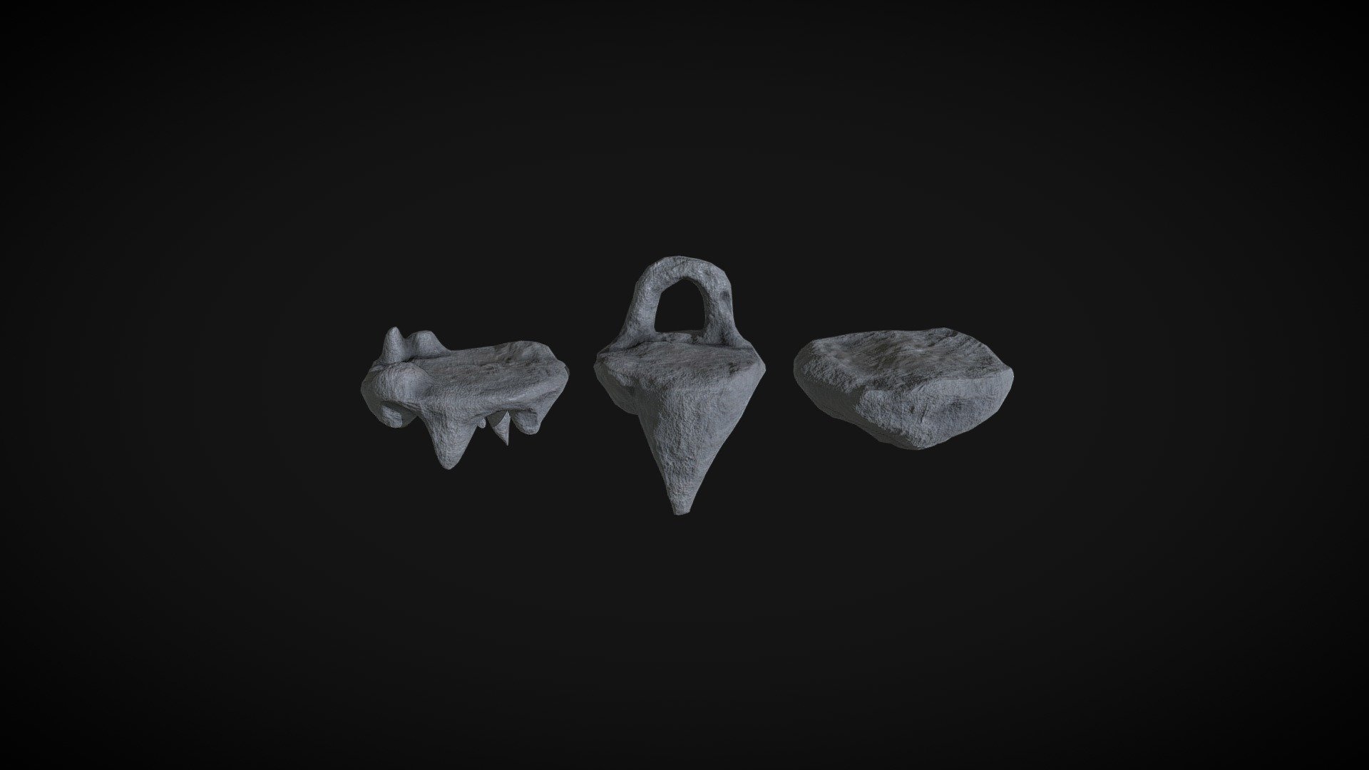 Floating stone platforms - 3D model by Michał Szubert (@1ta.szubert ...