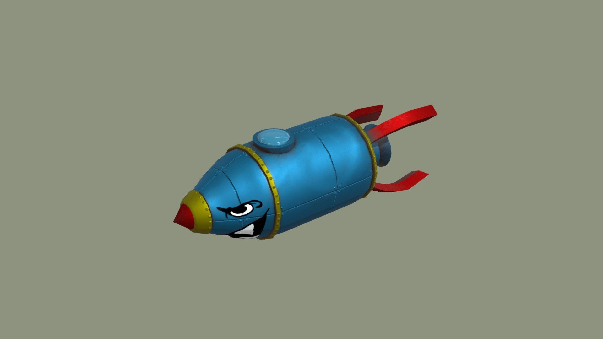 Rocket - Download Free 3D model by Eduardo Godoy (@EduardoGodoy ...