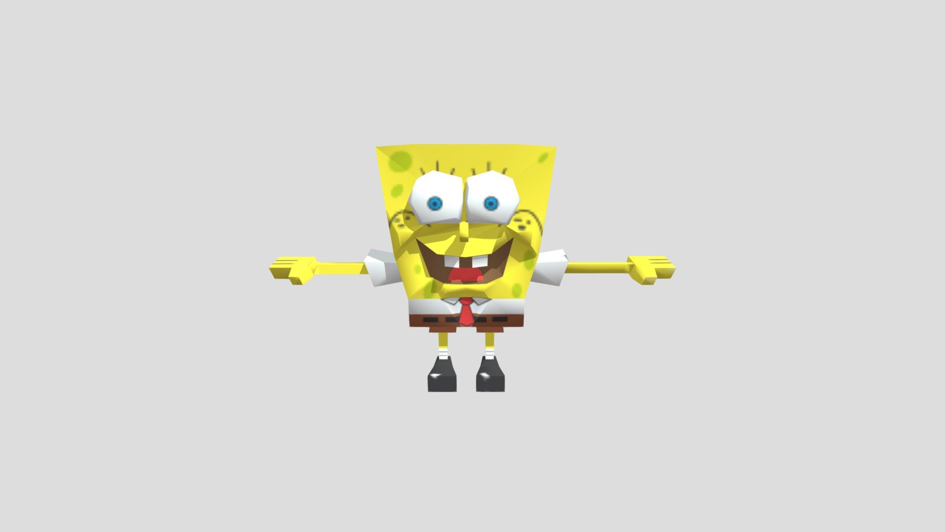 PC Computer - SpongeBob SquarePants 3D Obstacle - Download Free 3D ...