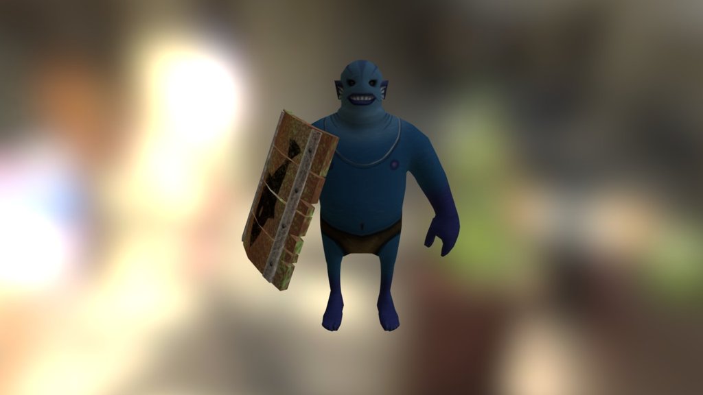 Water Goblin - 3D model by aharmon1_School (@aleeceharmon) [6bf5253 ...