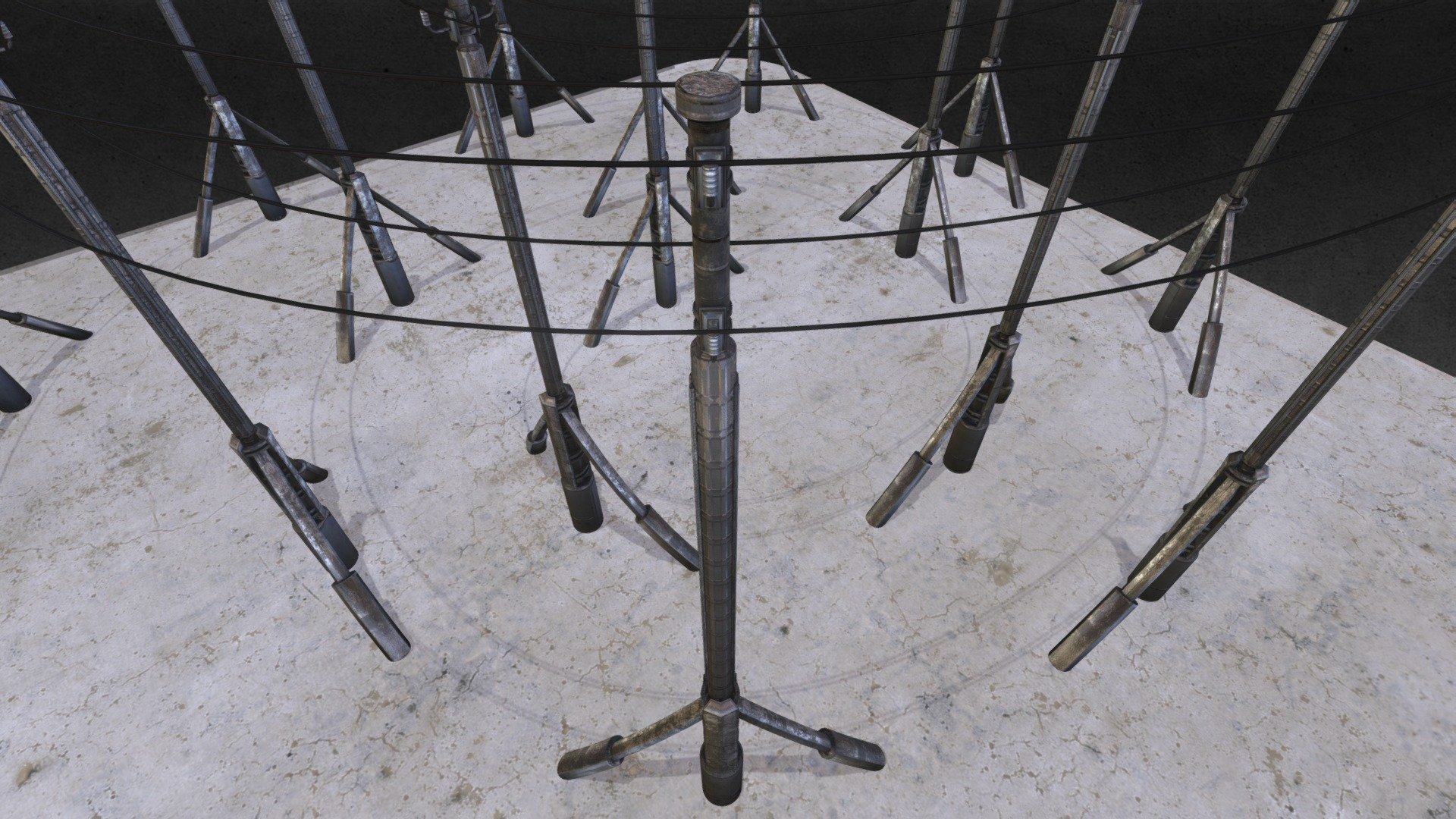 Electricity Pylon - Download Free 3D model by 3DHaupt (@dennish2010 ...