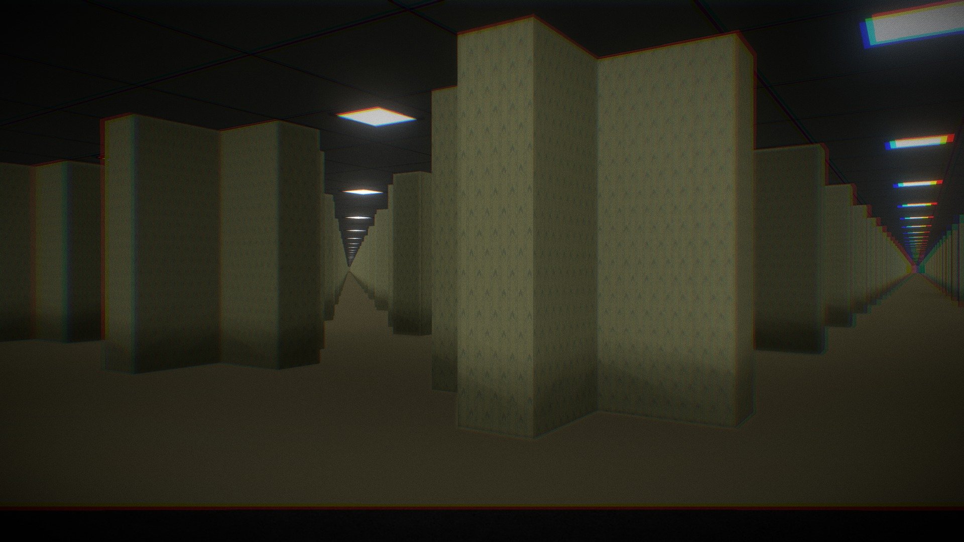 backrooms level 0 - Download Free 3D model by CatLoveCheese [6bf6219 ...