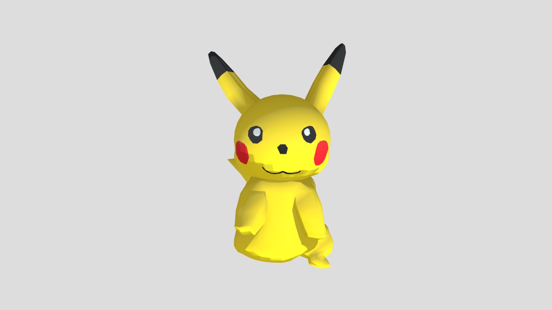 Image To Stl.com_ Pikachu.glb - 3D model by Joha25 [6bf624f] - Sketchfab