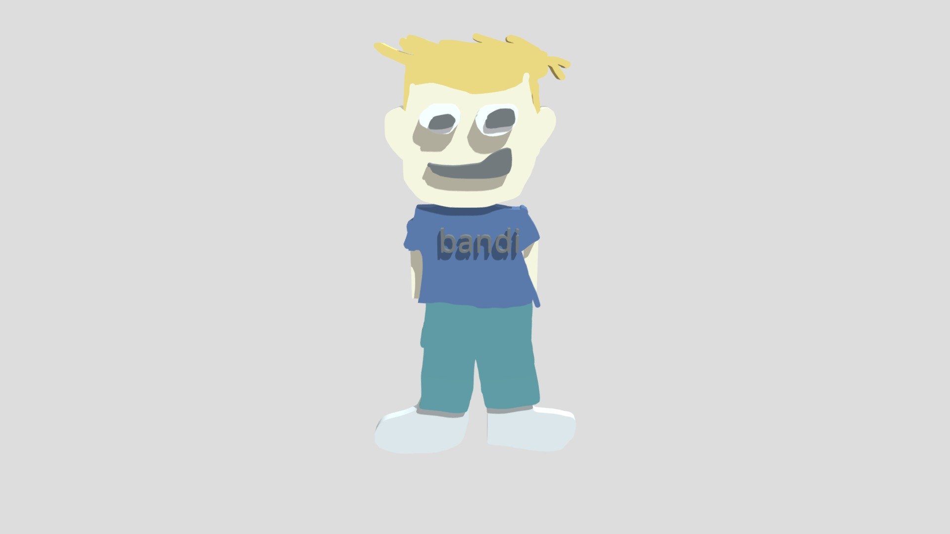 Bandi - Download Free 3D model by luigiii [6bf6c93] - Sketchfab