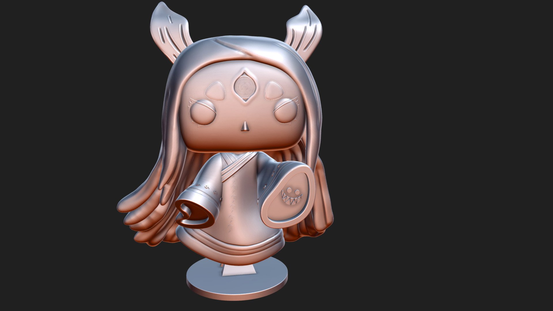 Kaguya Ōtsutsuki - 3D model by holofan3D [6bf6e75] - Sketchfab