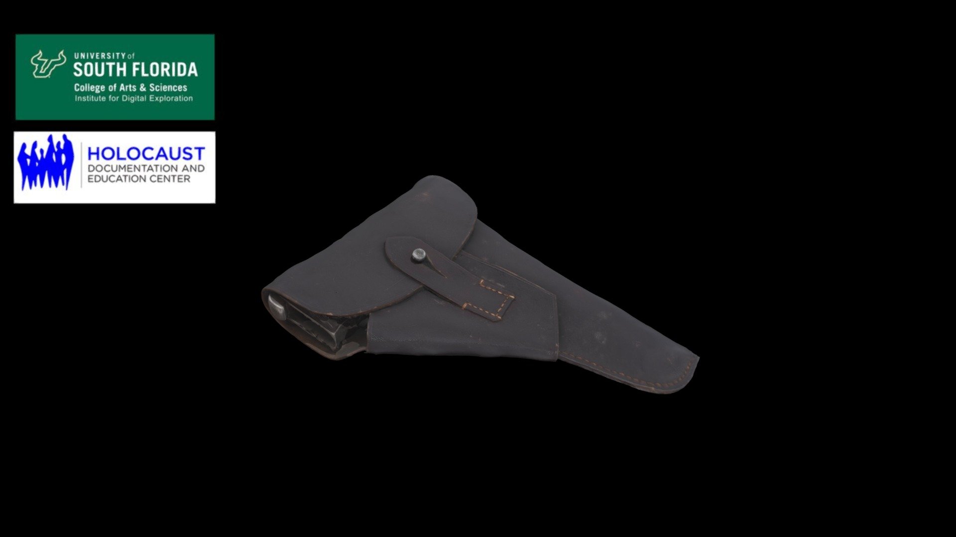 Gun in Holster - 3D model by USF Institute for Digital Exploration ...