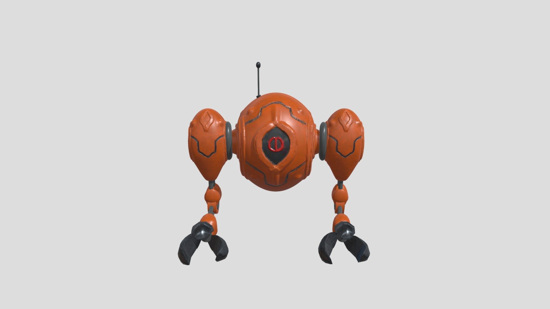 OvalRobot - Download Free 3D model by jcrusso1 [6bf8012] - Sketchfab