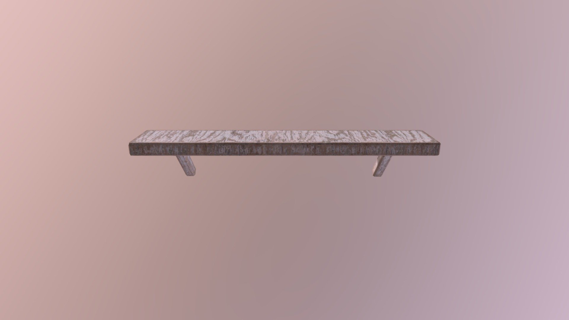 Shelf - Low-poly - Textured - 3D model by Regan Wilson (@zumzybo ...