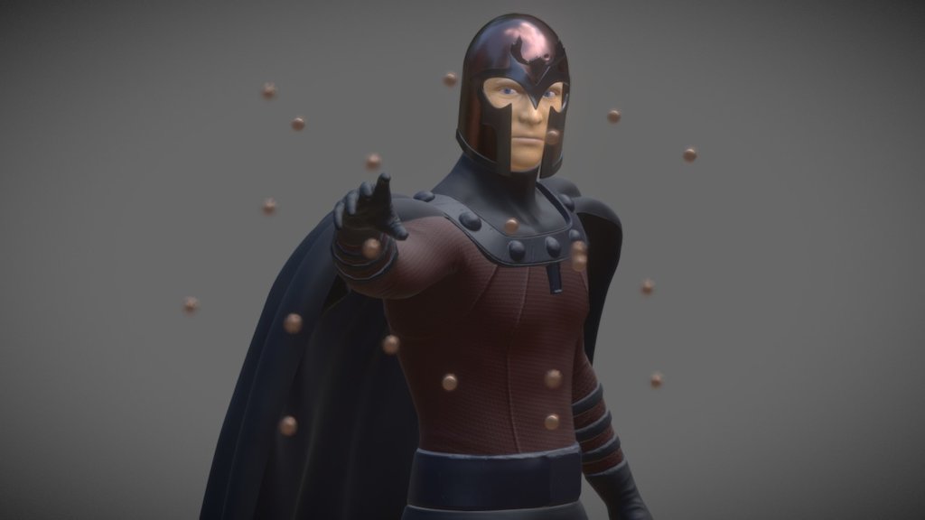Magneto, The Master of Magnetism - 3D model by erik.carlos [6bf90de ...