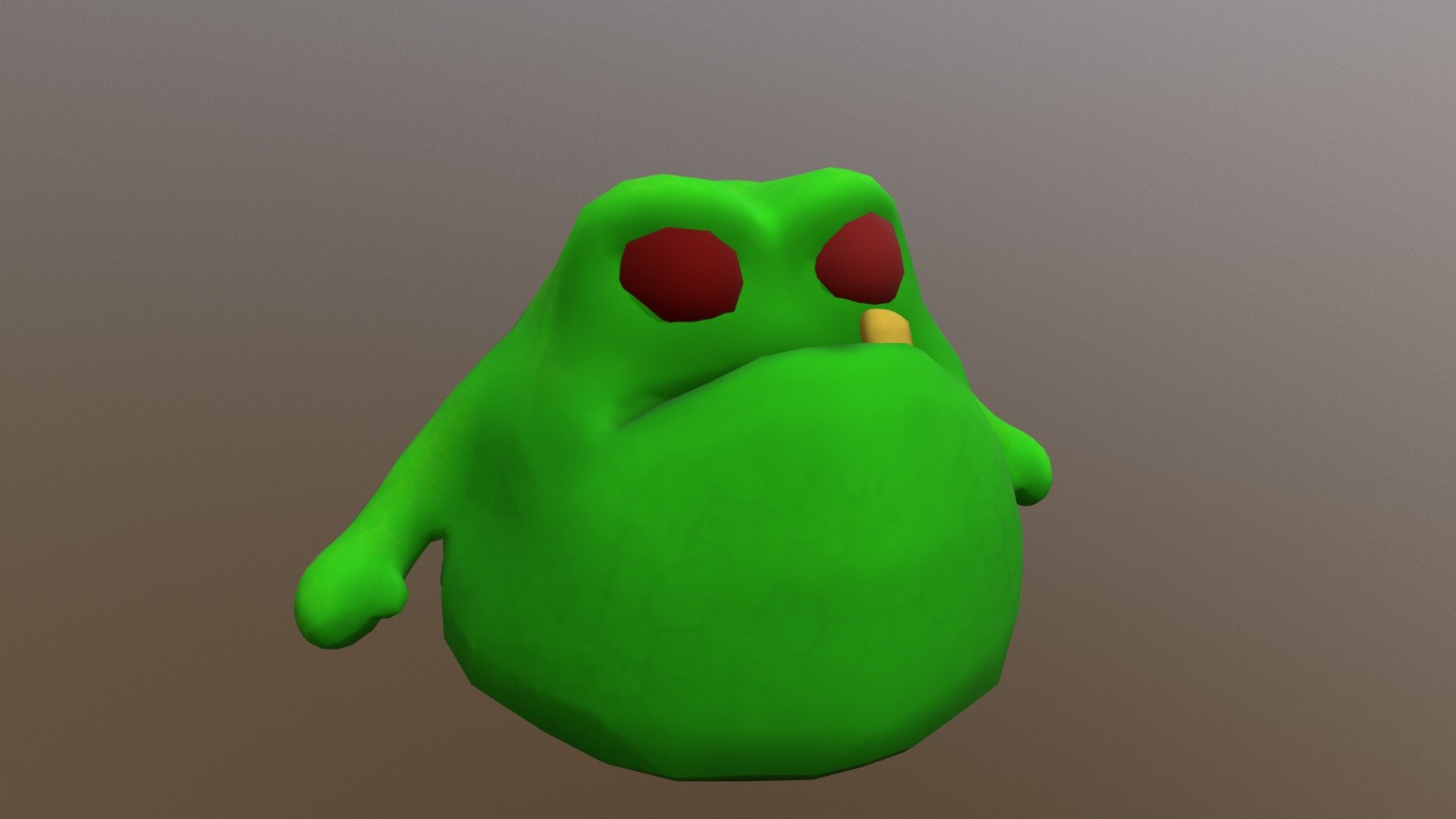 Low poly Baby Slime for mobile game - 3D model by katyjwood [6bf9b32 ...