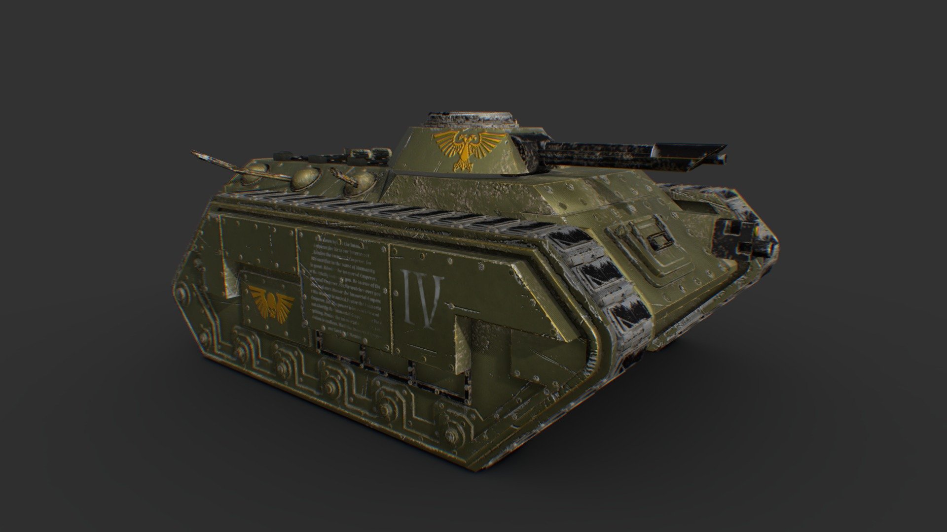 Chimera | Warhammer 40k - 3D model by Fixaspid [6bfa9af] - Sketchfab