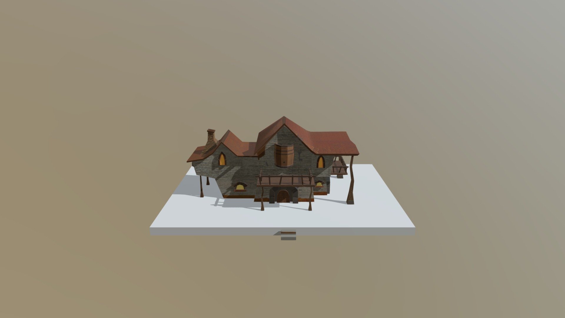 Tavern - 3D model by stephenjudge [6bfab5d] - Sketchfab