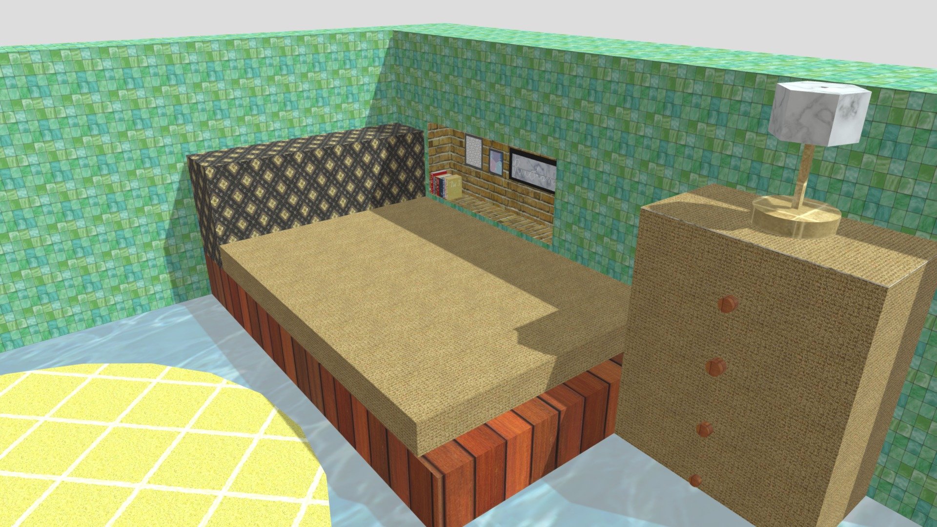 My Room - Coding E2 Lab Project - Download Free 3D model by huang ...